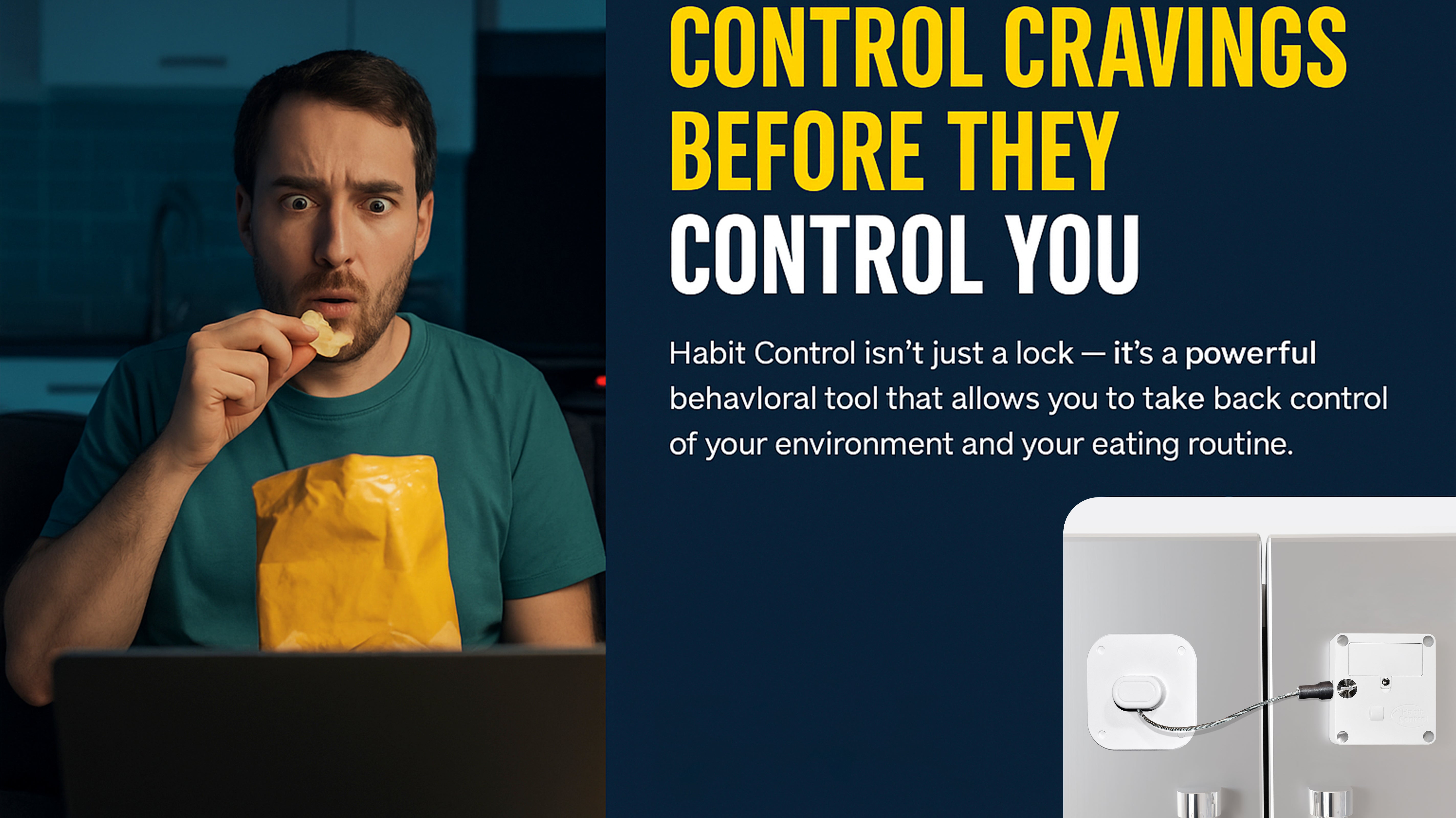 Overeating While Working from Home? Beat the Cravings with This Smart – Habit Control