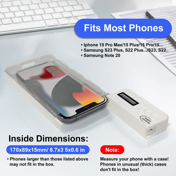 Phone Lock Box Timer, Cell Phone Lockbox, Time Locker Phone Addiction ...