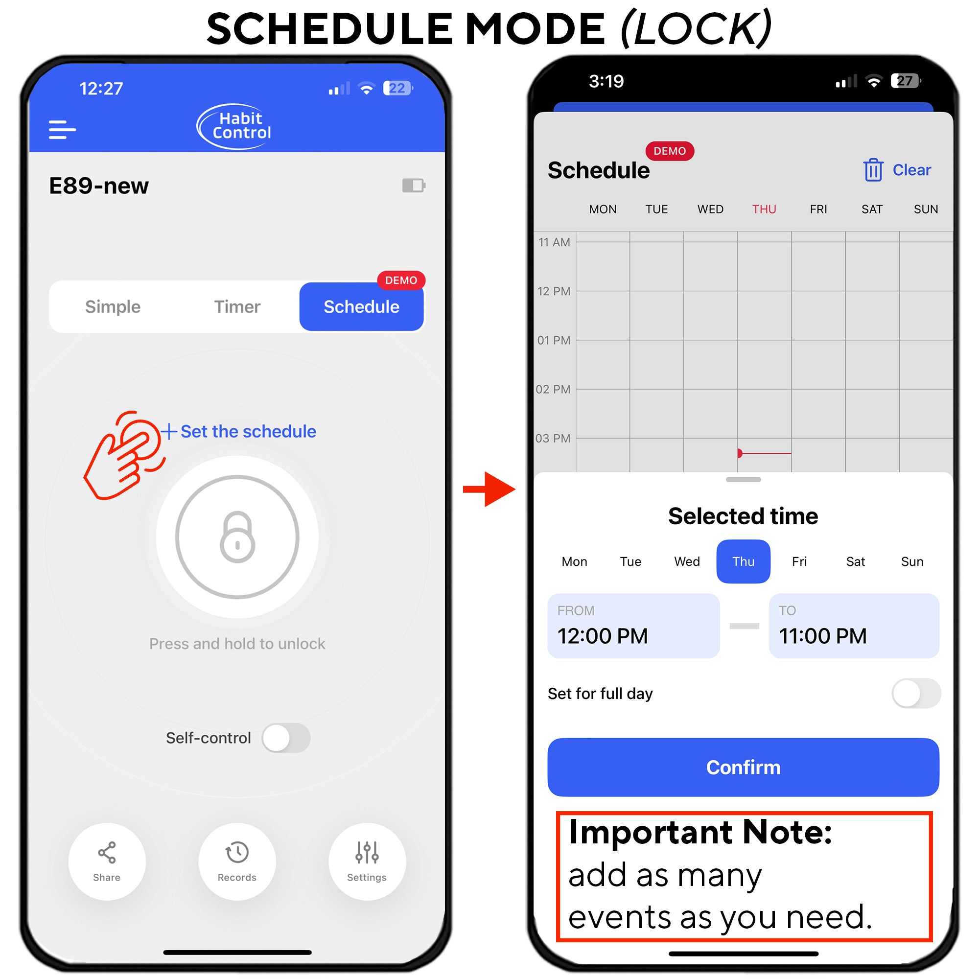 Wooden Time Lock Box App Controlled, Timed Locking Container – Habit ...
