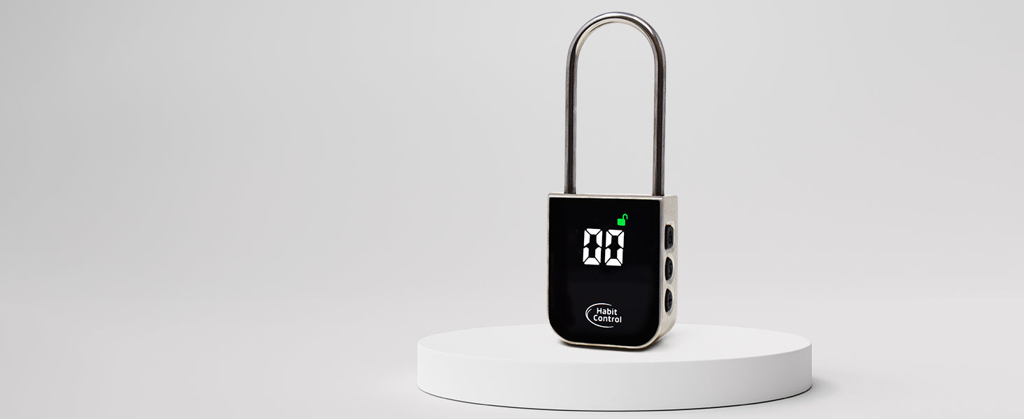 Time Lock, Lockable Timer Padlock, Timed Locker with Steel Cable ...