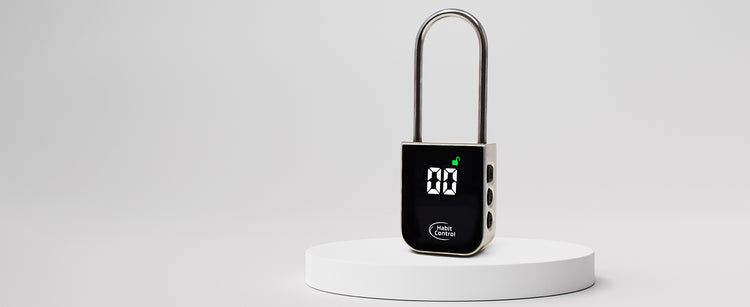Time Lock, Lockable Timer Padlock, Timed Locker with Steel Cable ...